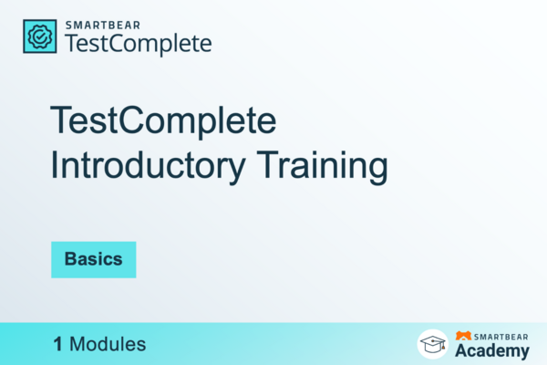 TestComplete Introductory Training
